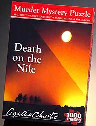 Agatha Christie's Death on the Nile Murder Mystery Jigsaw Puzzle